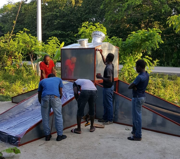 Hybrid Solar Dryer – trees that feed